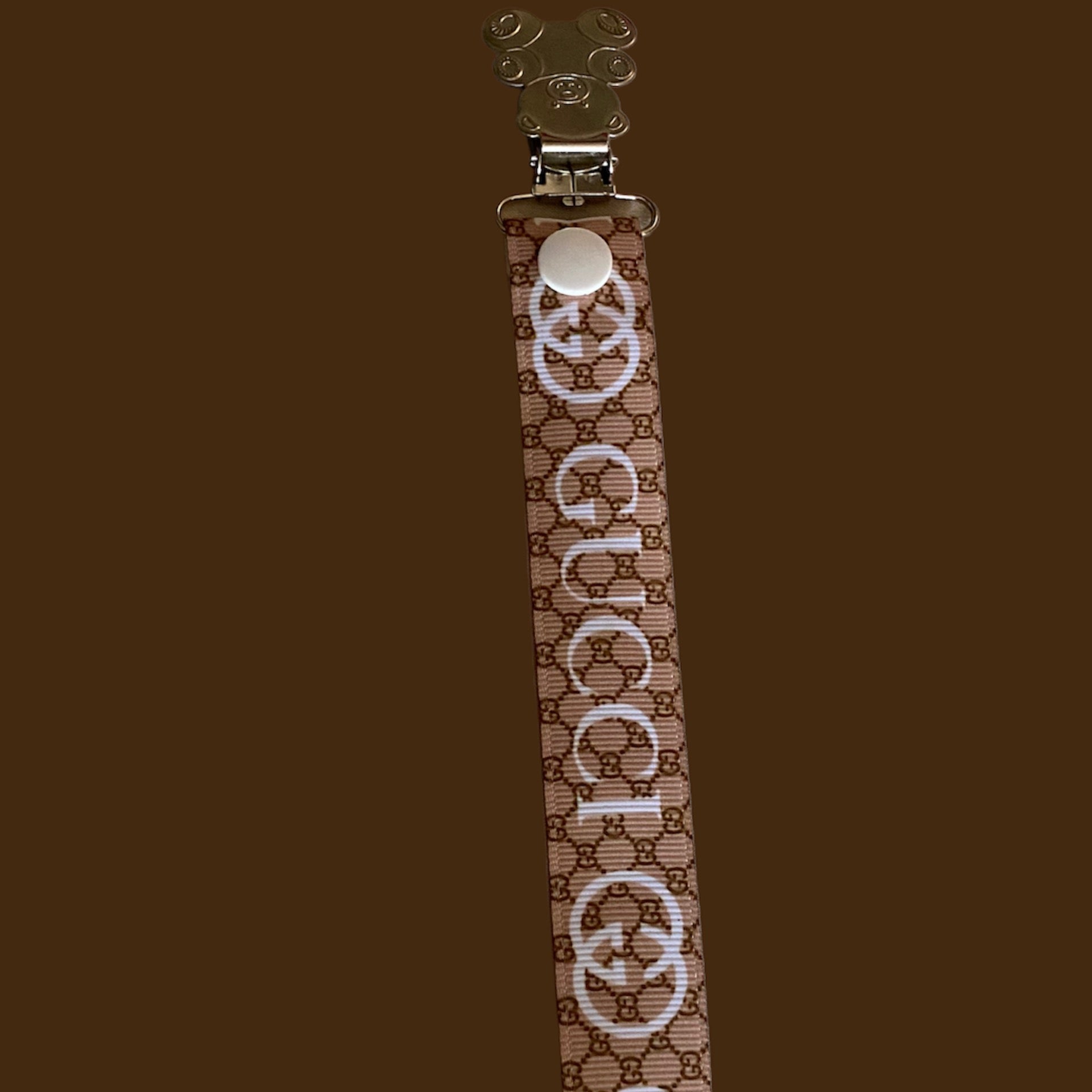 gucci pacifier clip